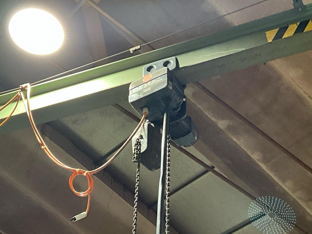 Demag pillar jib crane | Dome Auctions